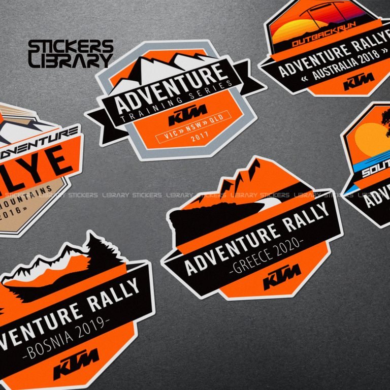 Motorcycle car high quality stickers ktm ready to race decals Vinyl ...