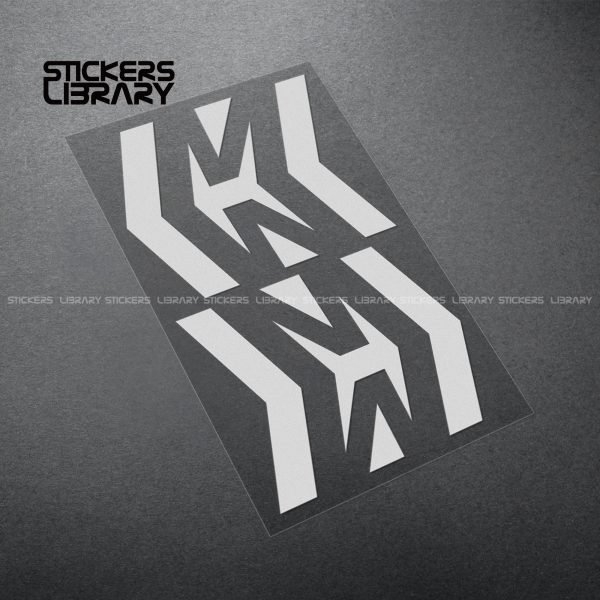 Motorcycle car high quality stickers maverick 25 MKV decals Vinyl ...