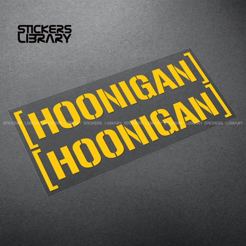 Motorcycle car high quality stickers hoonigan decals Vinyl Material for ...