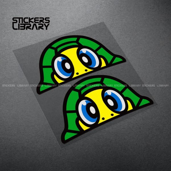 Motorcycle car high quality stickers VR 46 rossi turtle decals Vinyl ...